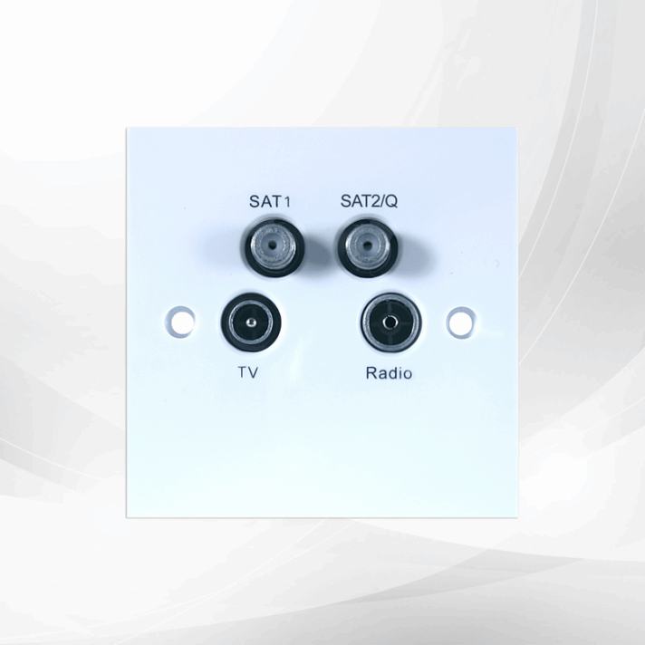 Triax TV/Radio/SAT/SAT outlet 304109 - Blu Orb